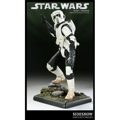 Sideshow Scout Trooper w/Rifle Premium Format Figure Exclusive - K&C ...