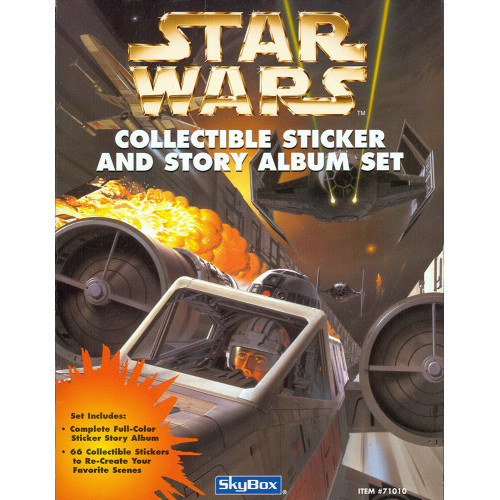 Star Wars Collectible Sticker and Story Album Set - K&C Collectibles ...