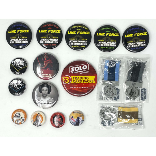 Assorted Star Wars Celebration - Fan-made Buttons, Swag! & Forever our ...